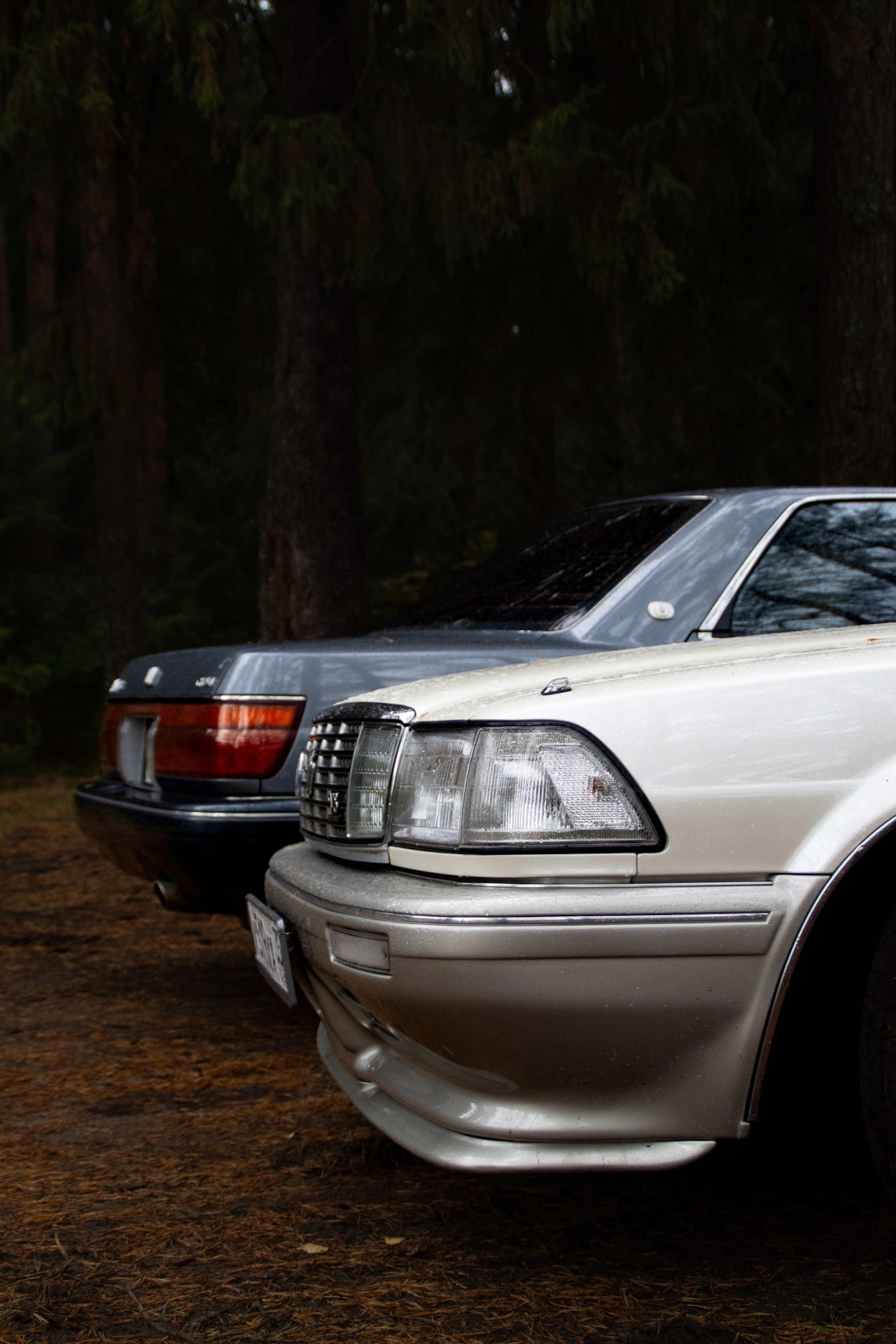 Два идеальных Crown 131 UZS — Toyota Crown (S130), 4 л, 1990 года ...