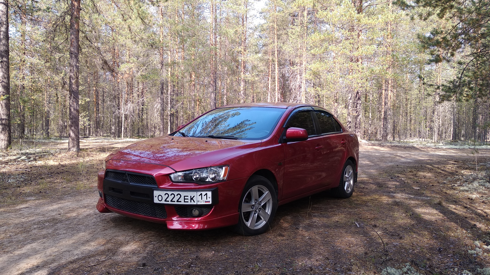 Mitsubishi Lancer X 1.8 бензиновый 2008 | Red shark на DRIVE2