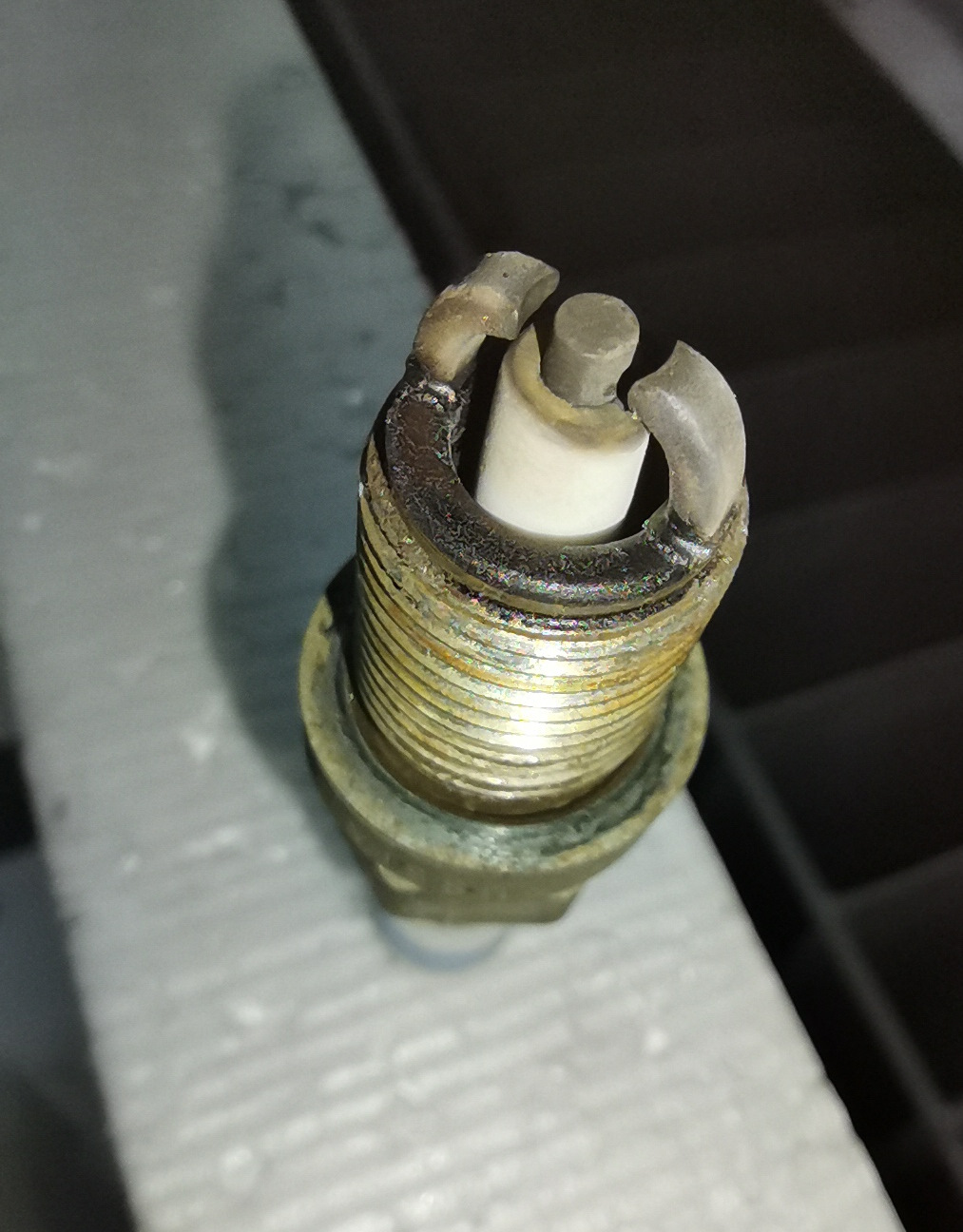 Свечи Бош 0242235914 и другие мелочи. — Renault Logan (1G), 1,6 л, 2008 ...