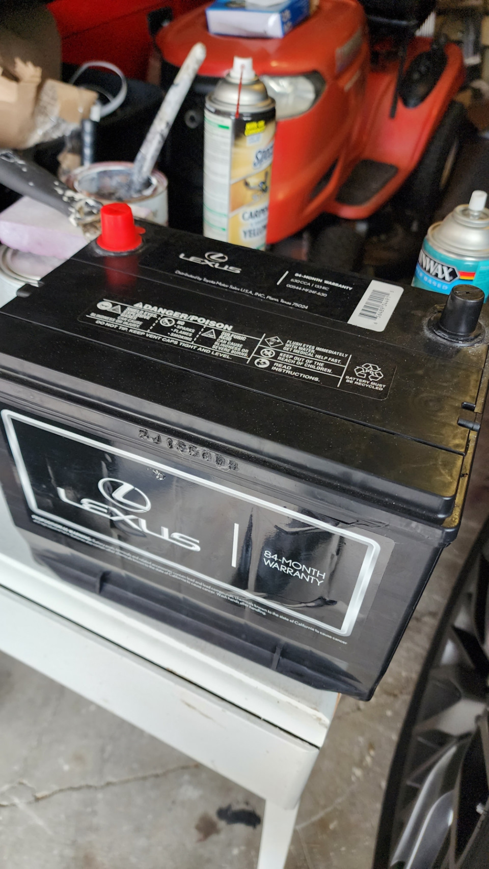 #4 Батарея и фильтра — Lexus RX (4G), 3,5 л, 2017 года | запчасти | DRIVE2