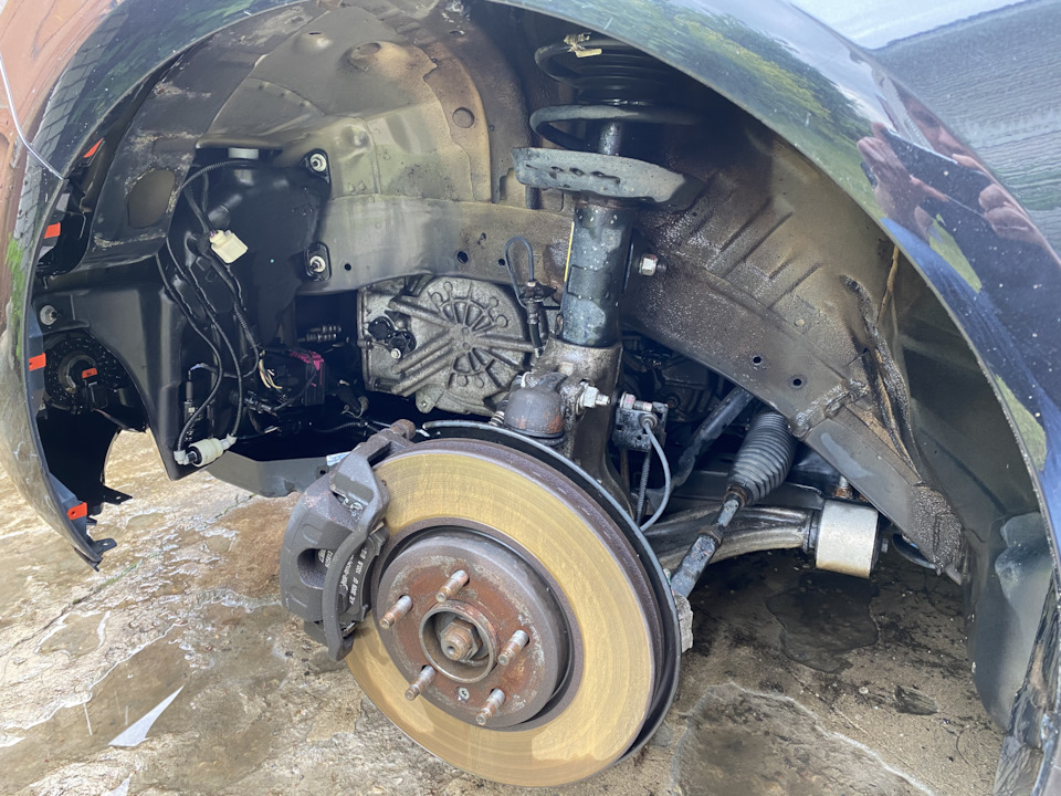 Передние подкрылки — замена . — Opel Astra J GTC, 1,4 л, 2013 года ...