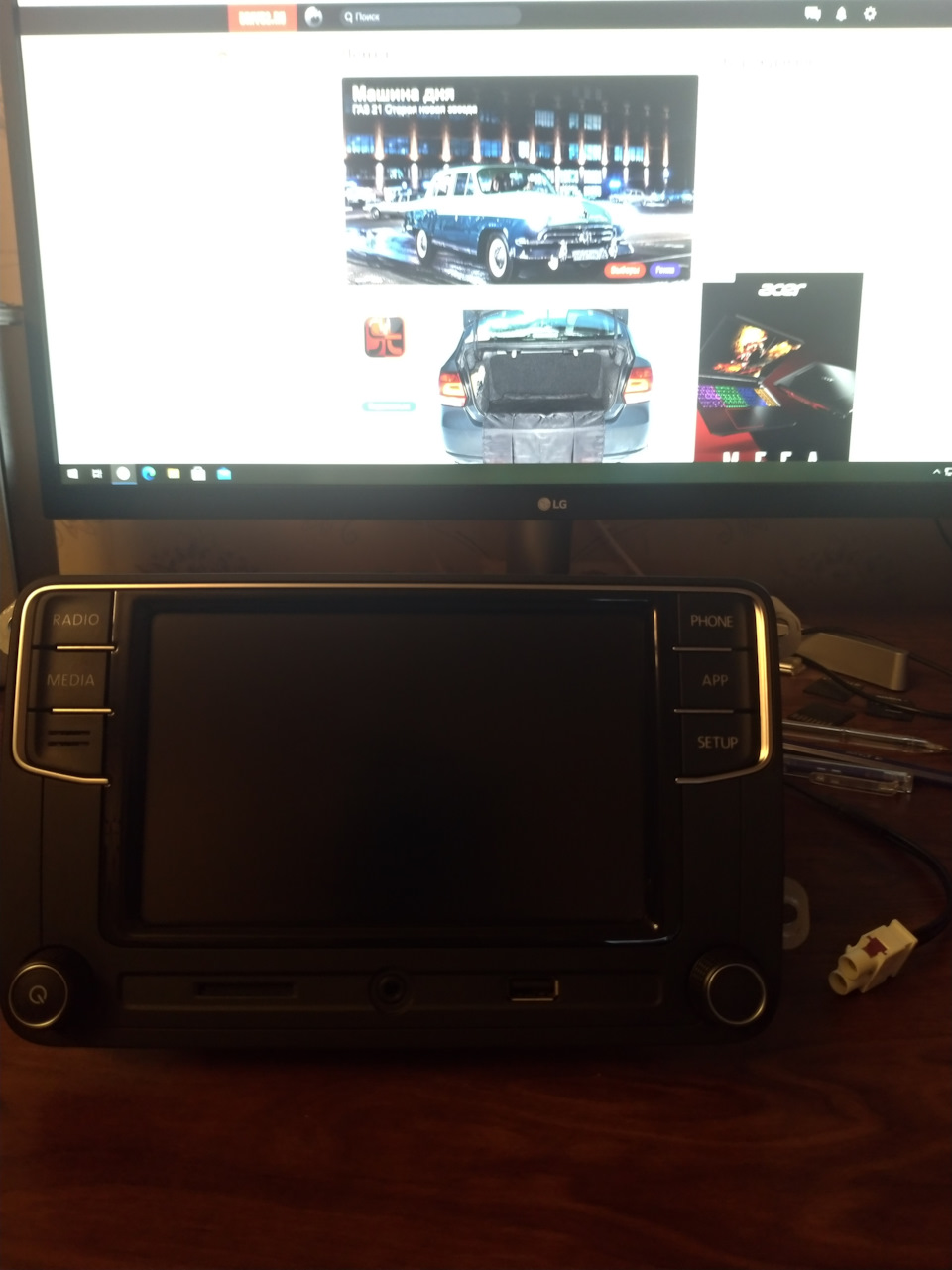 Покупка RCD 340 visteon — Volkswagen Jetta VI, 1,4 л, 2013 года ...