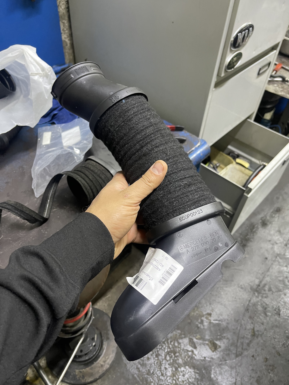 A2780902082 Патрубок впускной MERCEDES | Запчасти на DRIVE2