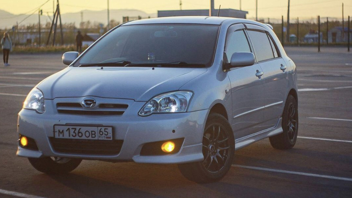 Toyota Corolla Runx 1 5 бензиновый 2004 •Злой хомяк• на Drive2