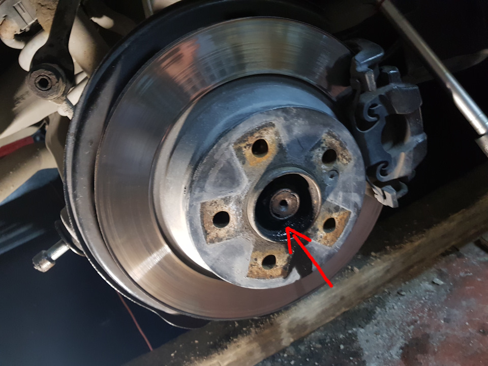 Замена задних импульсных колец ABS — Mercedes-Benz E-Class (W211), 3,5 ...