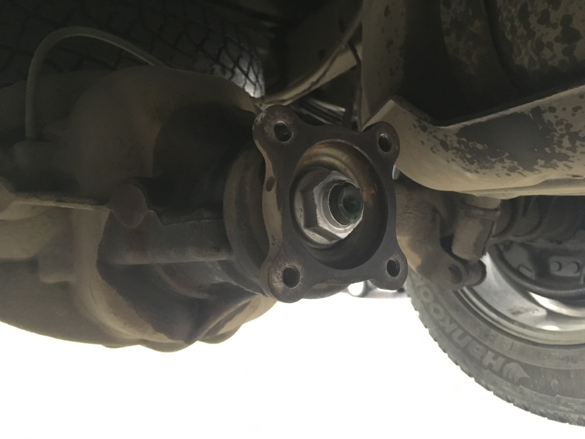 Масло в мосту, сальник редуктора и тп — Volkswagen Amarok, 2 л, 2011 ...