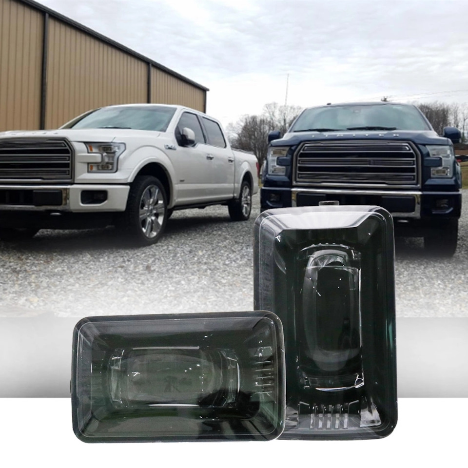 Туманки Ford F-150 в бампер ВАЗ-2107 — Lada 2107, 1,5 л, 1997 года ...
