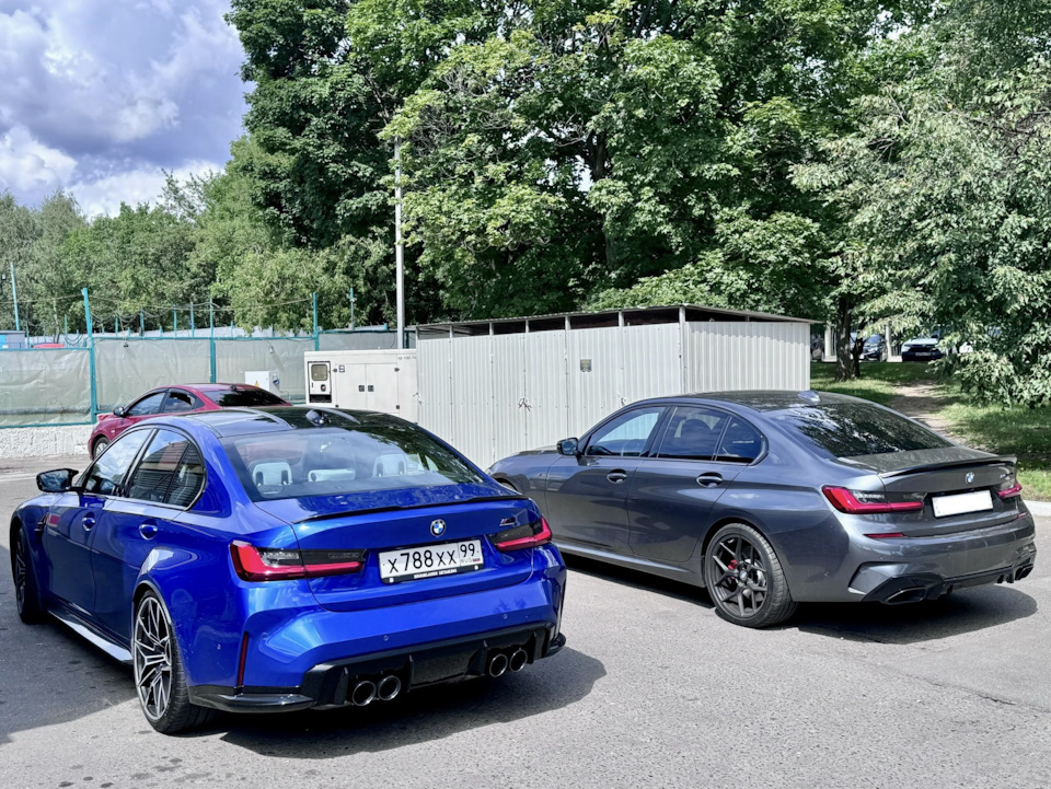 М340i G20 VS M3 G80. Стоит ли платить больше? — BMW 3 series (G20), 3 л, 2021 года | наблюдение ...