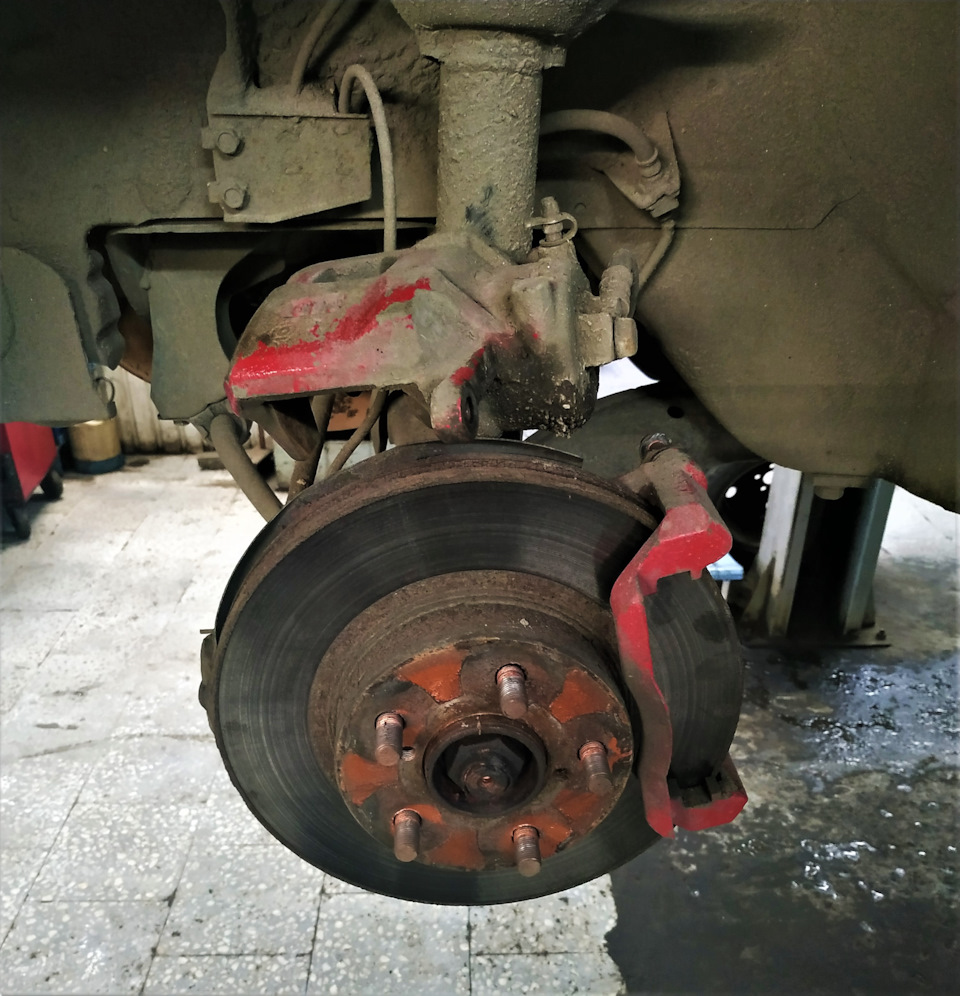 Передние колодки (замена и сколько ходит оригинал…) — Subaru Impreza ...