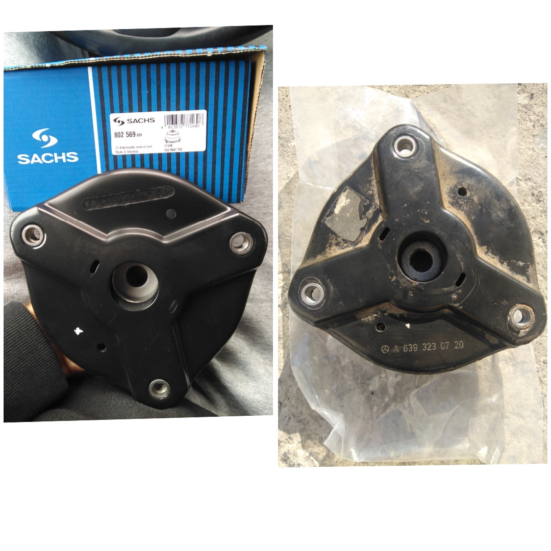 Передние стойки — Mercedes-Benz Vito (3G), 2,2 л, 2016 года | запчасти ...