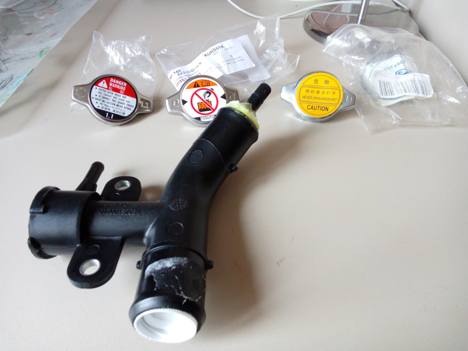 Проверка крыши радиатора — Chery Tiggo 1, 2,4 л, 2007 года | аксессуары ...