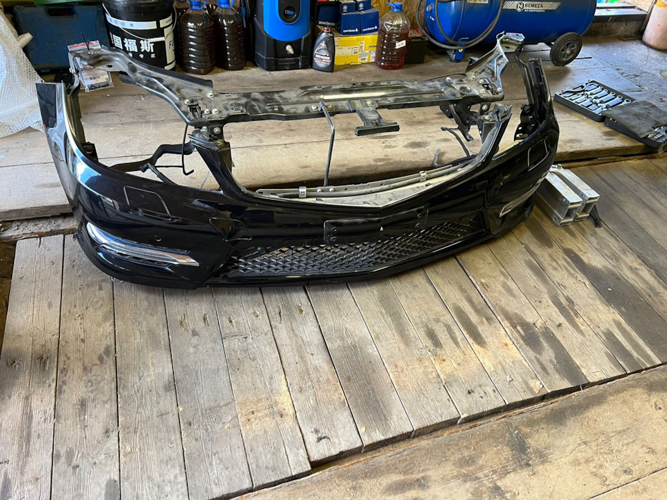 Переодевание со старого на новое — Mercedes-Benz C-Class (W204), 1,6 л ...