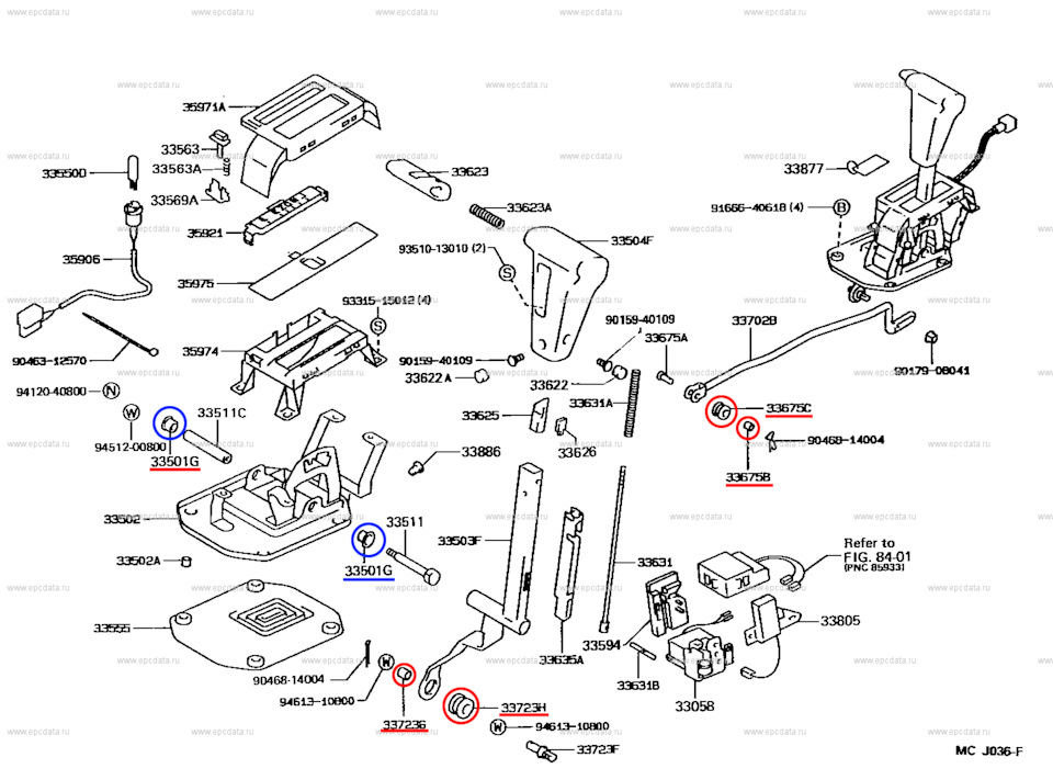 Обслуживание селектора АКПП — Toyota Crown (S130), 4 л, 1990 года ...