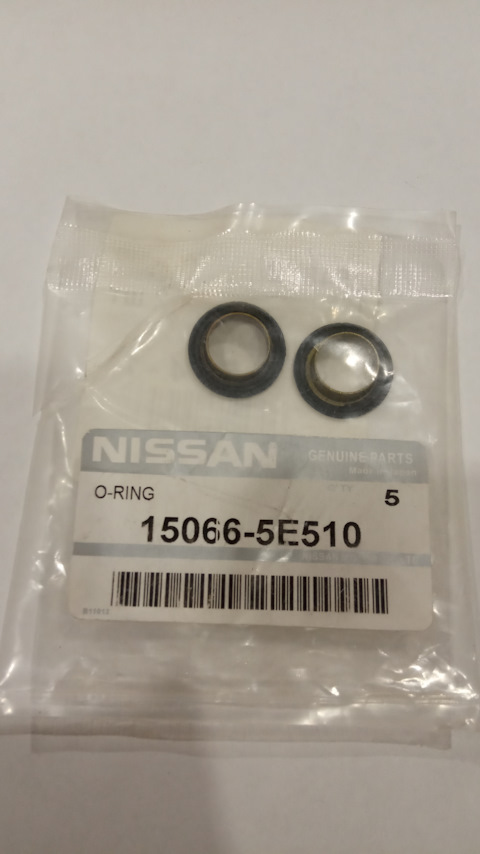 150665E510 Кольцо уплотнительное передней крышки двигателя NISSAN ...