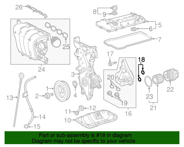 9672324020 Уплотнит кольцо TOYOTA LEXUS | Запчасти на DRIVE2