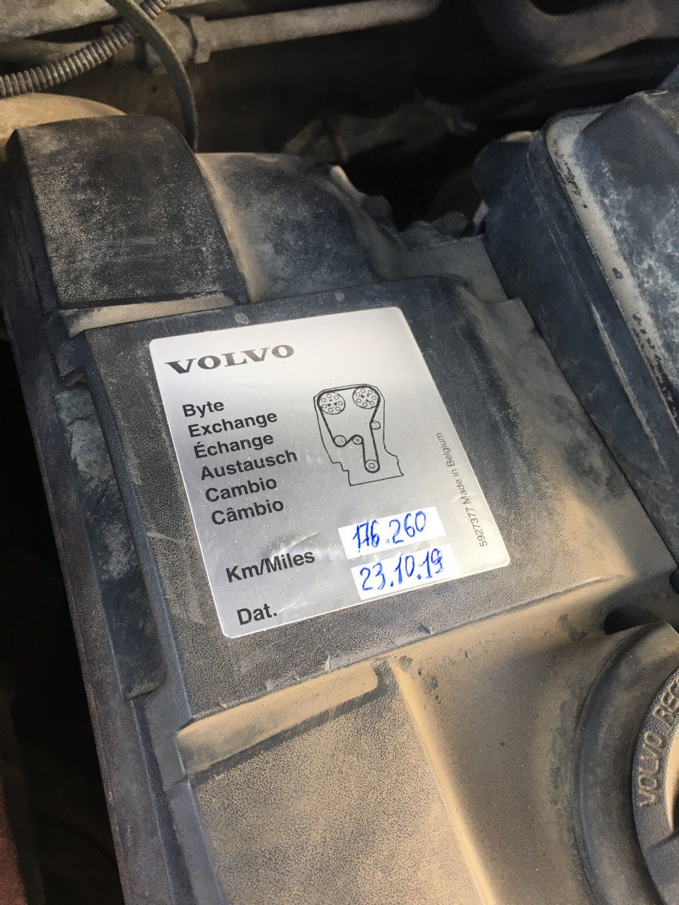 #17 Поездка в 77volvo: Диагностика, ремкомплект ГРМ, и замена лобового ...