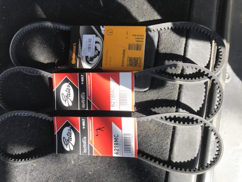 6218MC Неармированные клиновые ремни с формованным зубом GATES ...