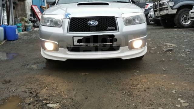 Спойлер Syms и Губа — Subaru Forester (SG), 2,5 л, 2006 года | тюнинг ...
