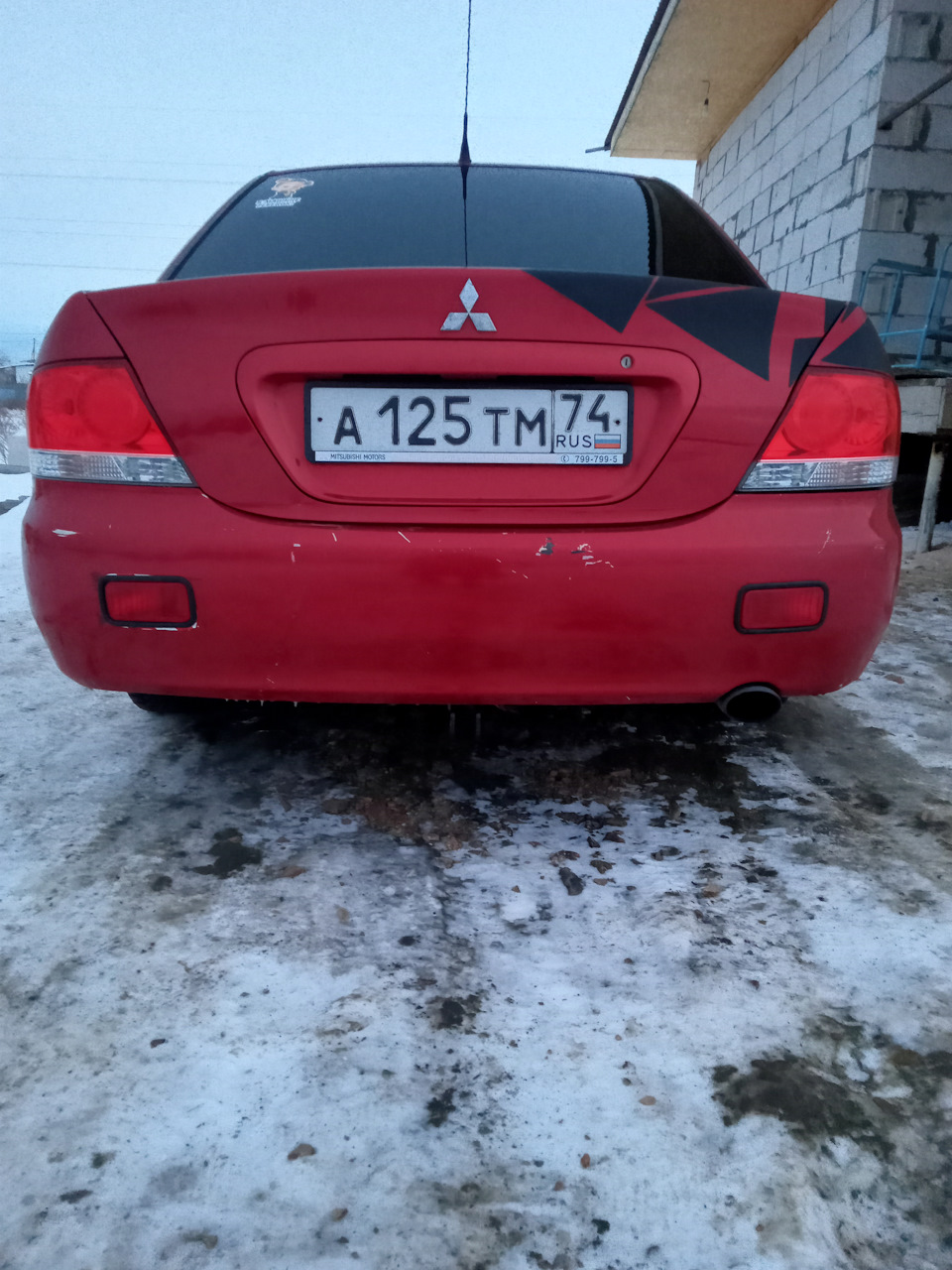 Шпильки в фонари — Mitsubishi Lancer IX, 1,6 л., 2006 года | своими ...