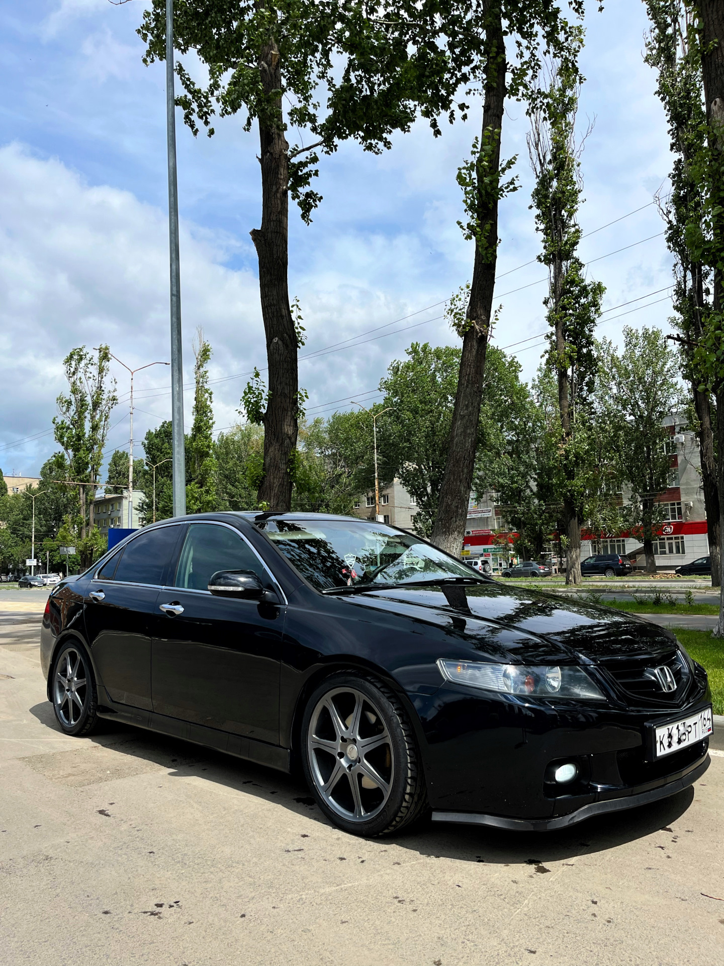 «Готовь сани летом, а зимой телегу!» — Honda Accord (7G), 2,4 л, 2004 года | колёсные диски | DRIVE2