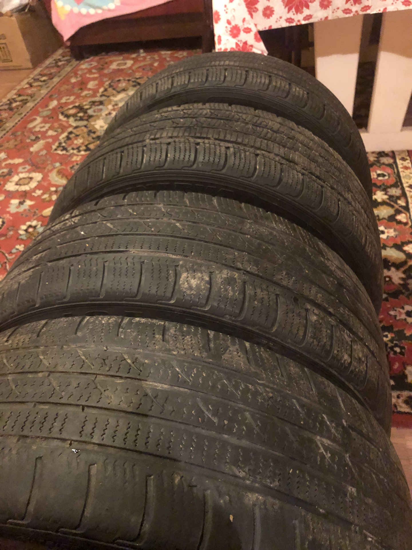 Продам зиму Минерва 195 на 45 р16 — Lada Приора хэтчбек, 1,6 л, 2008 ...
