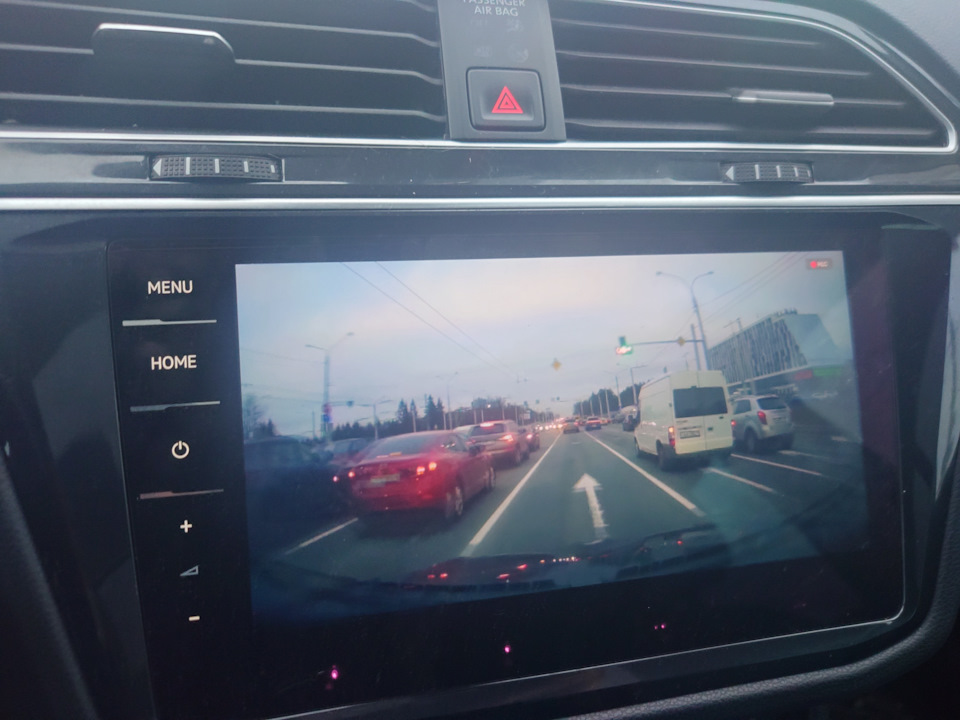 Видеорегистратор — Volkswagen Tiguan (2G), 2 л, 2020 года | аксессуары ...