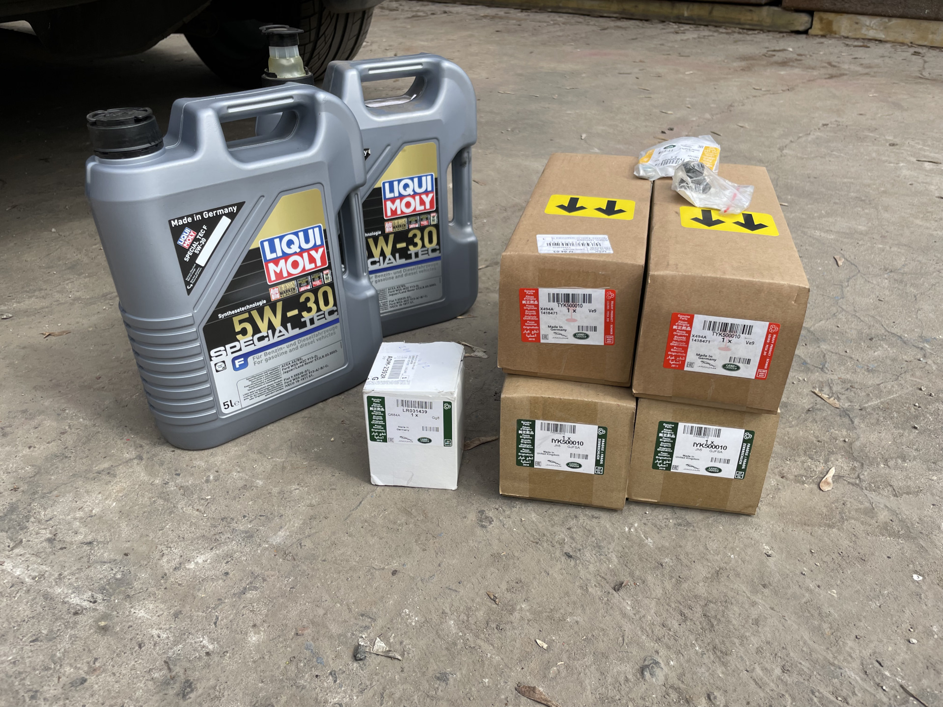 Замена масло во всех агрегатов — Land Rover Range Rover Sport (1G), 4,2 ...