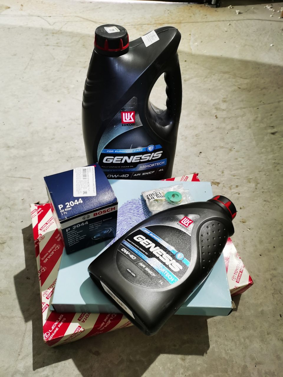 Прокладки клапанных крышек 3UZ-FE — Lexus LS (UCF30), 4,3 л, 2003 года ...