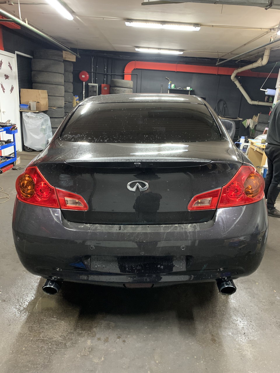 Диффузор и элероны. — Infiniti G25, 2,5 л, 2012 года | стайлинг | DRIVE2