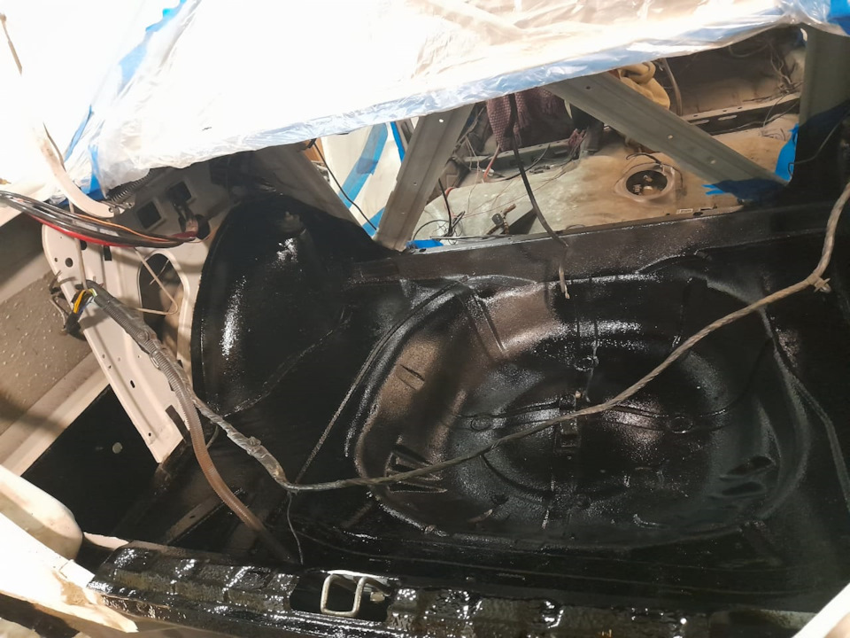 Багажник в жидкий подкрылок — Daewoo Nexia (N150), 1,5 л, 2012 года ...