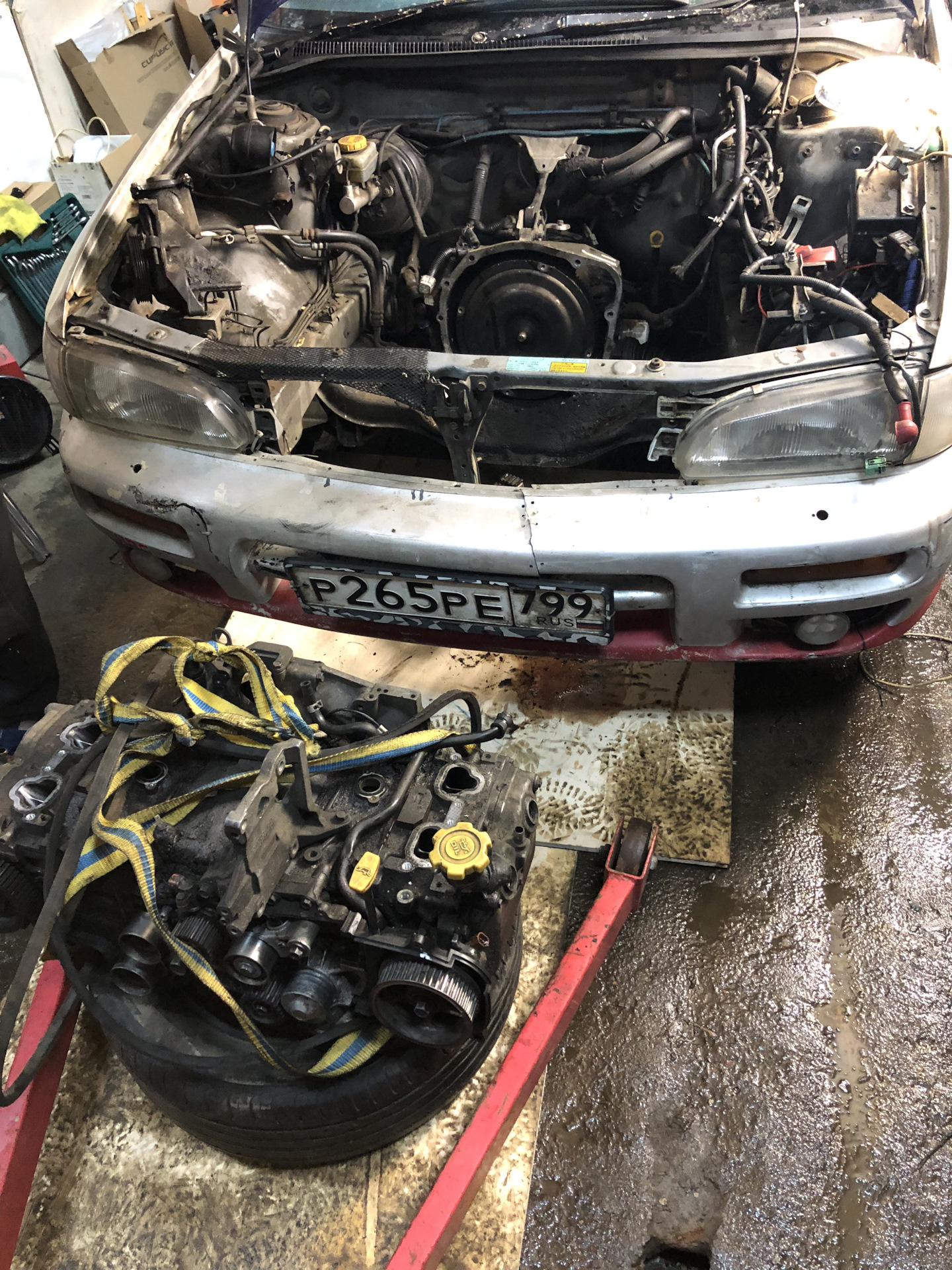 Клапана пошли в пляс EJ18! Подойдёт ли гбц EJ20 к блоку EJ18? — Subaru ...