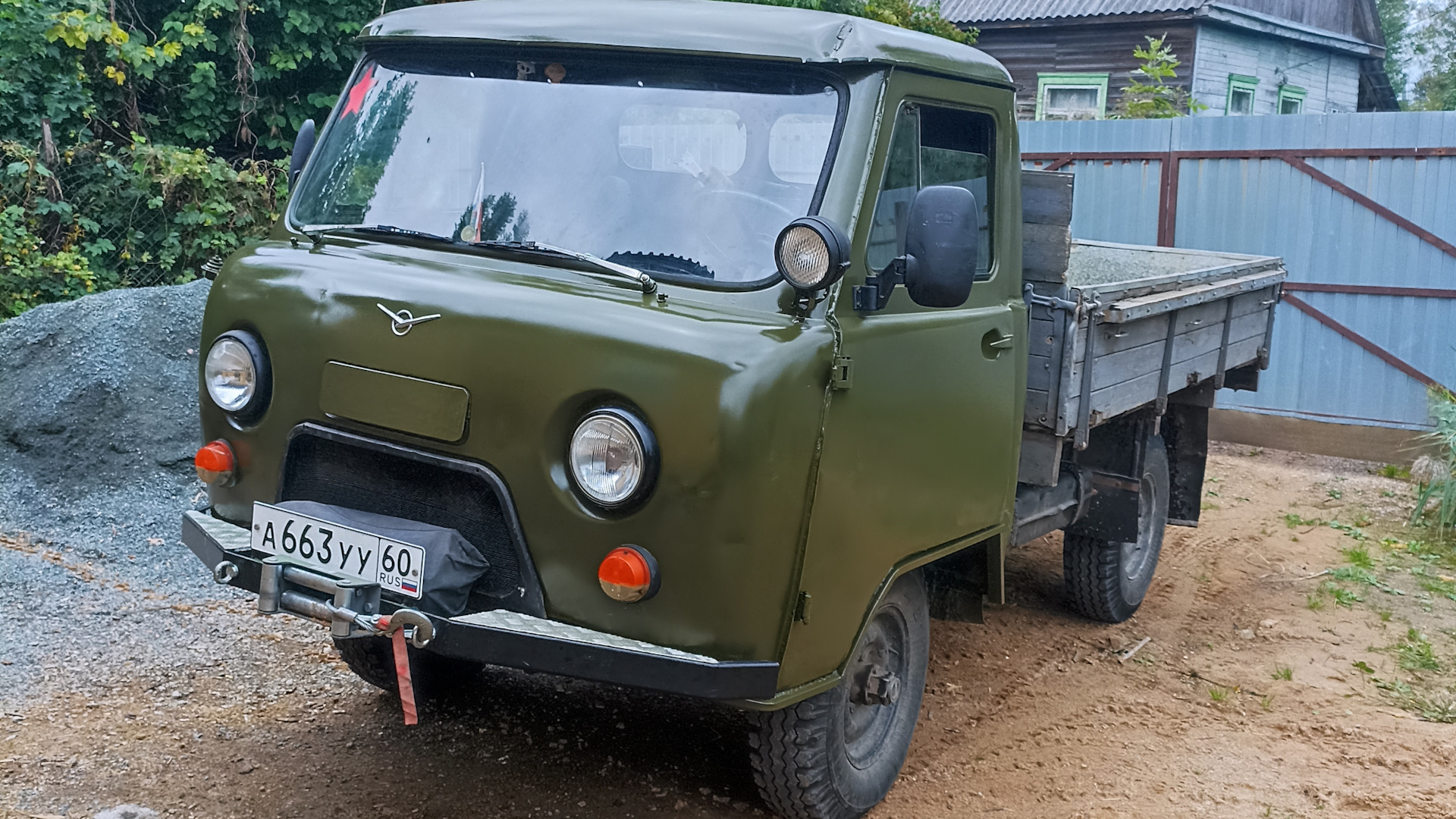 УАЗ 3303 2.4 бензиновый 1987 | Самосвал на DRIVE2