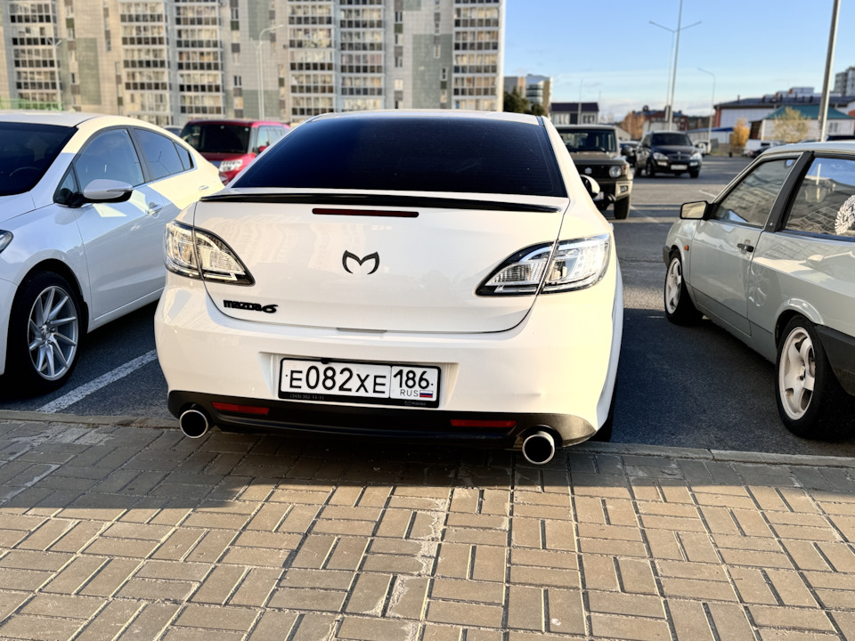 Фонари на месте — Mazda 6 (2G) GH, 2 л, 2011 года | аксессуары | DRIVE2