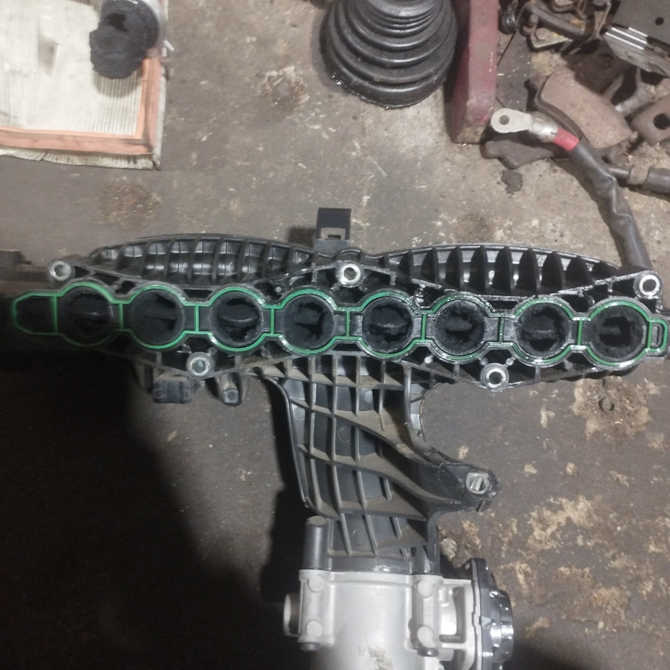 Чистка впускного коллектора Volvo v60 ll D3 — Volvo V60 (2G), 2 л, 2018 ...