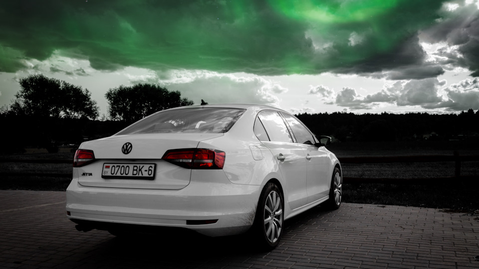 Бортжурнал Volkswagen Jetta 150 white pony