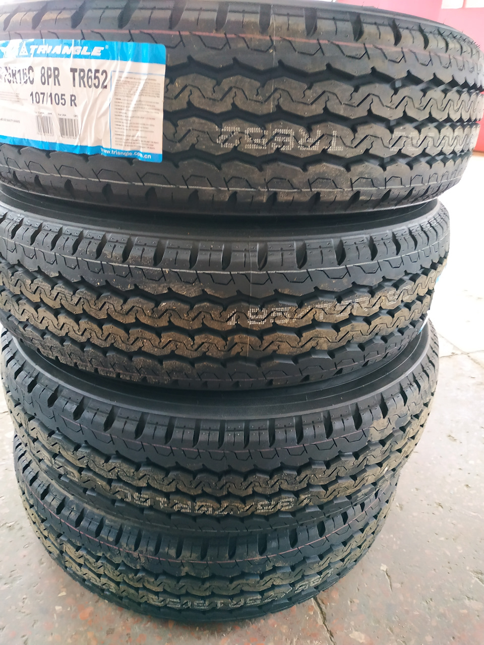 Резина — Iveco Daily (4G), 2007 года | шины | DRIVE2