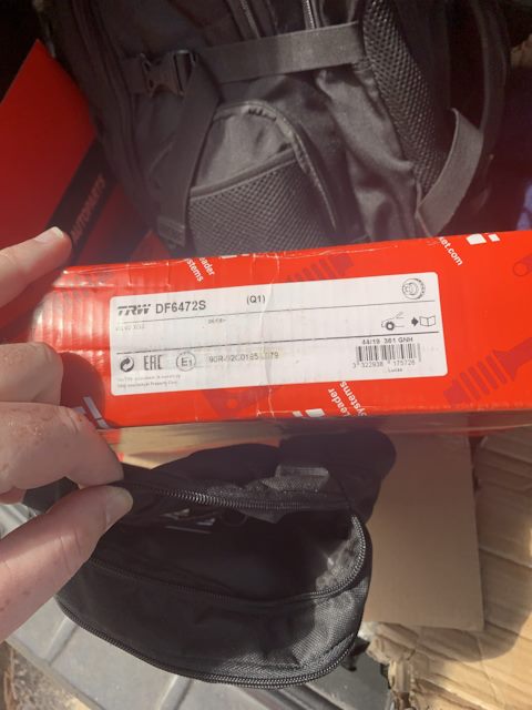 DF6472S Тормозной диск для VOLVO TRW | Запчасти на DRIVE2