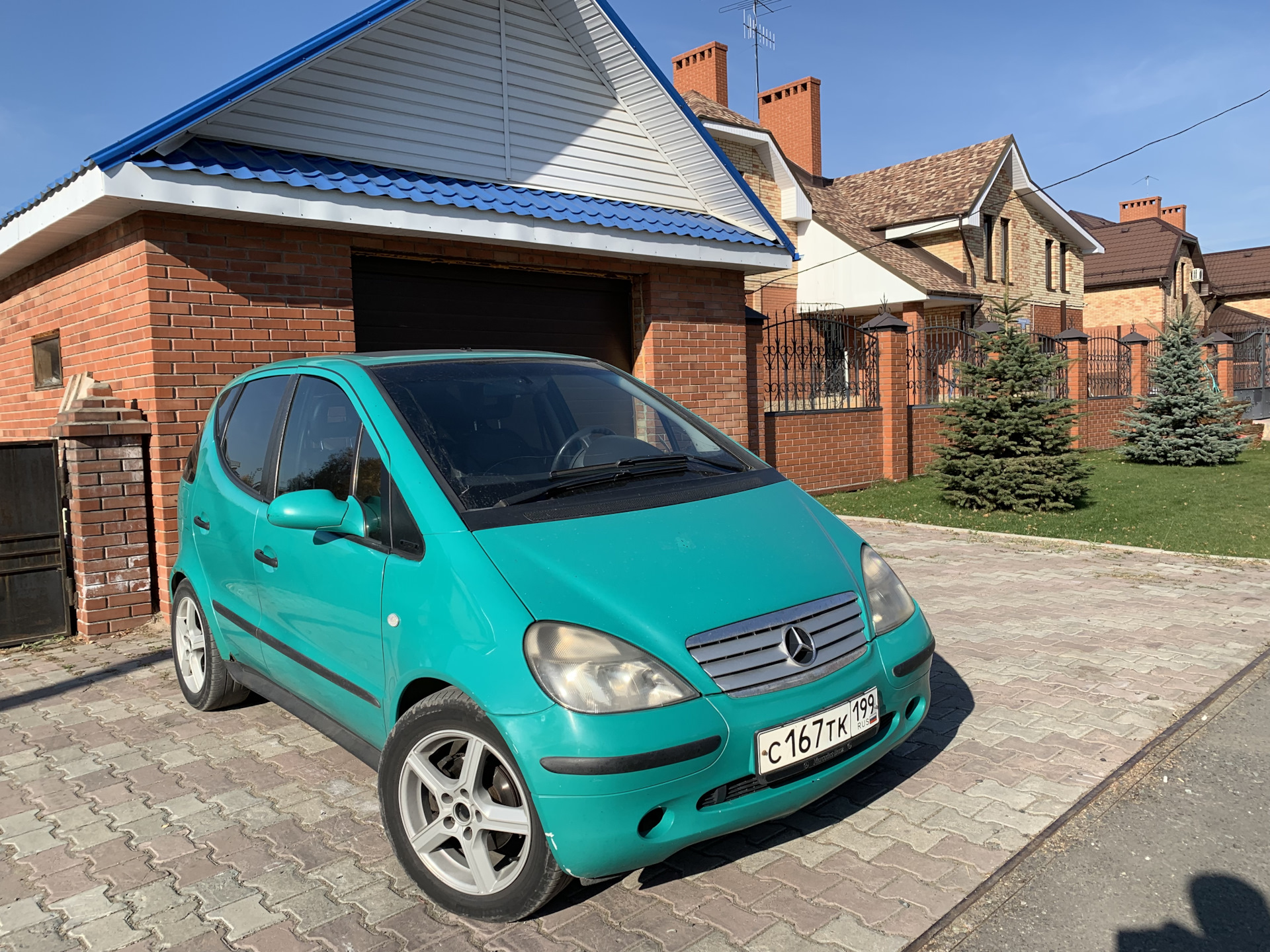 Ещё несколько фото A-class’s W168 — Mercedes-Benz A-Class (W168), 1,6 л ...