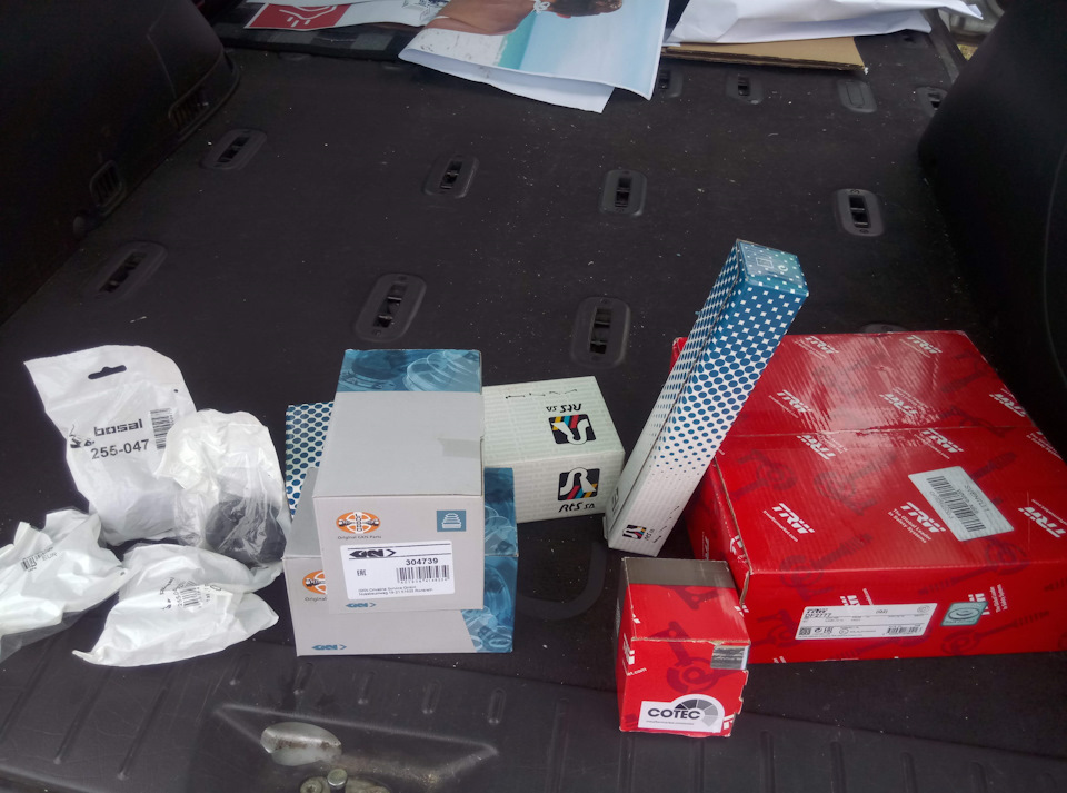 Замена задних дисков и многое другое — Volkswagen Sharan (1G), 1,9 л ...