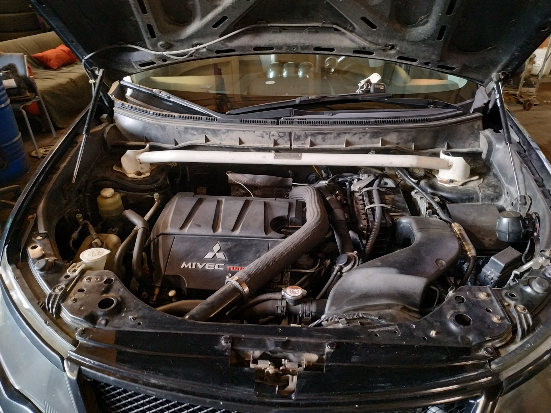 Свап Ralliart 4b11t и SST — Mitsubishi Outlander XL, 2 л, 2007 года ...