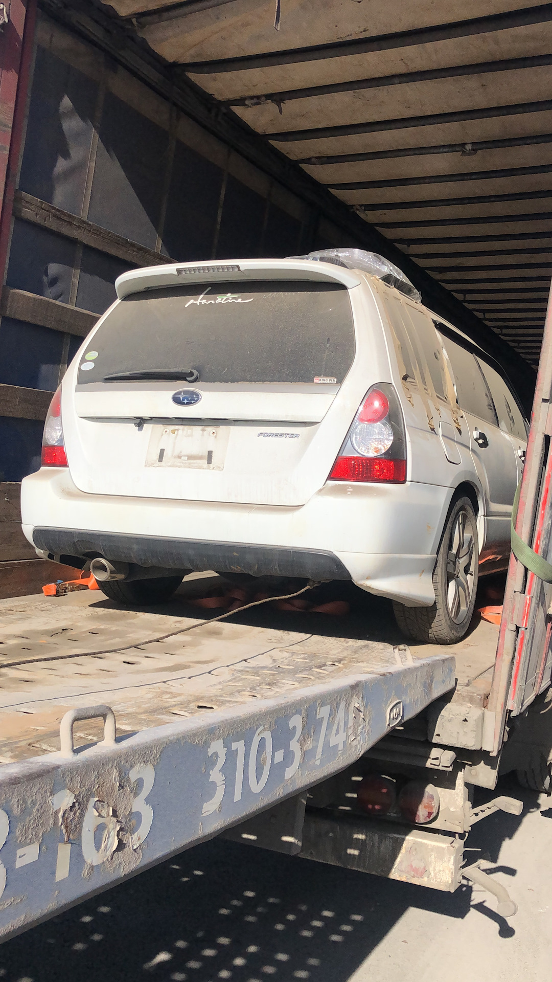 ⚡️ SUBARU FORESTER 2005 SG5 белый 51E 2.0XT — Jdmcar54 на DRIVE2