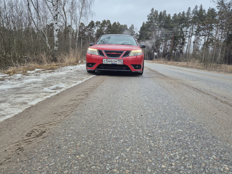 Fake hirsch performance body kit. — Saab 9-3 (2G), 2 л, 2007 года ...