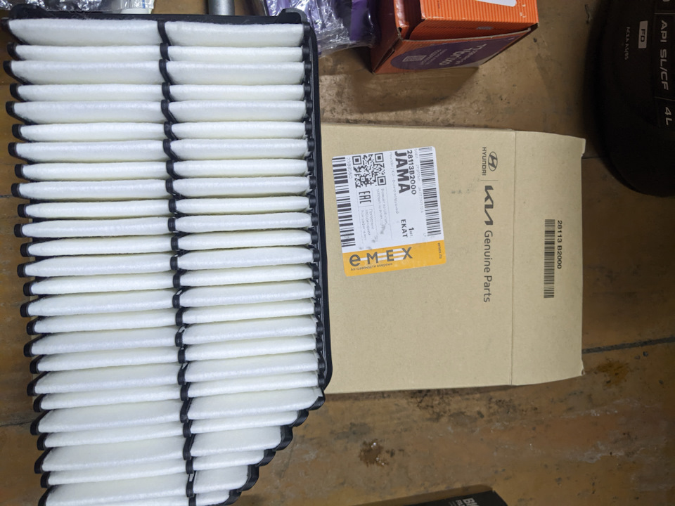 28113B2000 Фильтр воздушный двигателя KIA HYUNDAI | Запчасти на DRIVE2