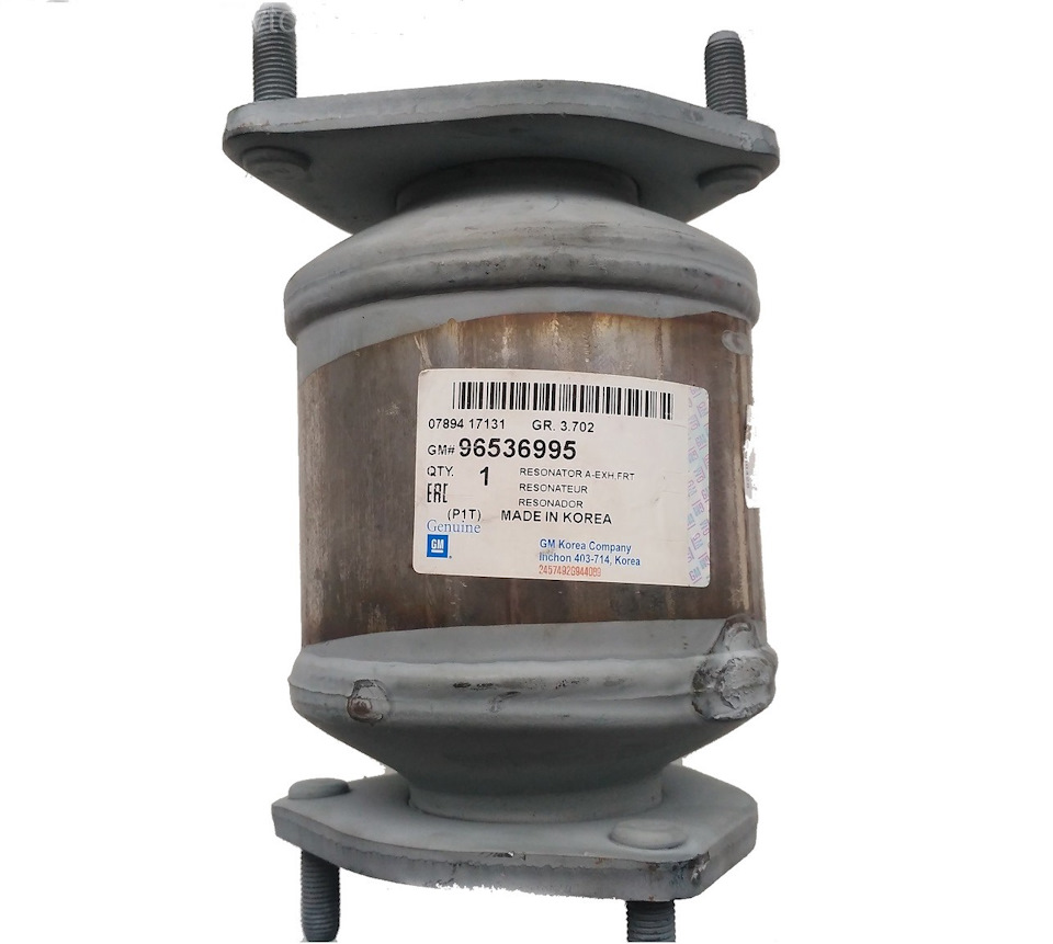 96536995 Глушитель GM | Запчасти на DRIVE2