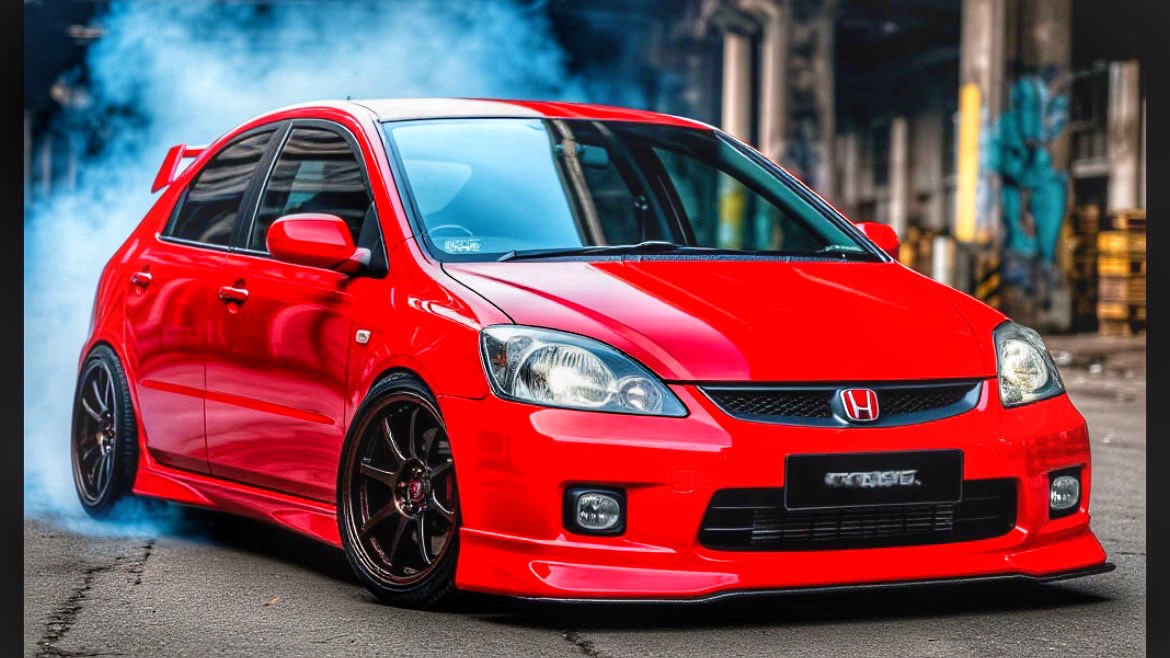 Honda Civic Hatchback (7G) 1.7 бензиновый 2002 | Red Devil на DRIVE2