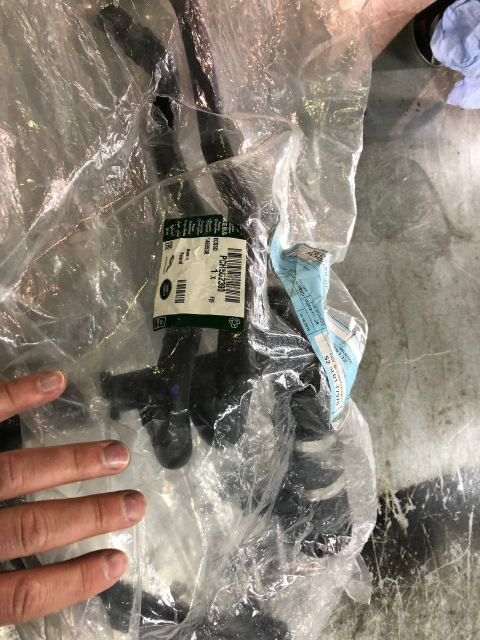 PCH502390 Шланг радиатора Jaguar Land Rover | Запчасти на DRIVE2