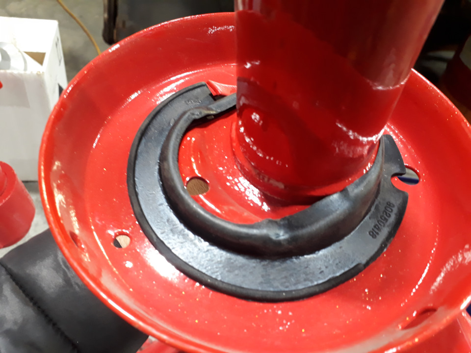 90250418 Проставка/прокладка передней пружины нижняя (оригинал) DAEWOO ...