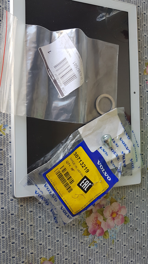 30713219 Пробка сливная Volvo | Запчасти на DRIVE2