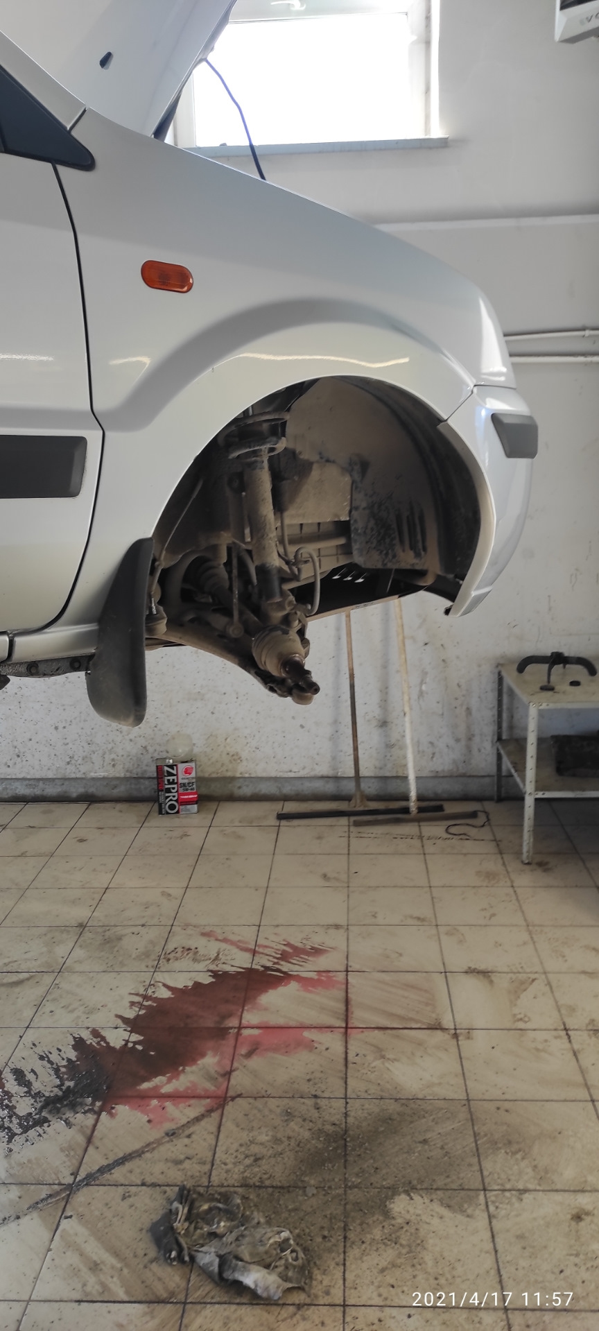 Подшипники ступицы и подвесной. — Ford Fusion, 1,6 л, 2008 года | визит ...