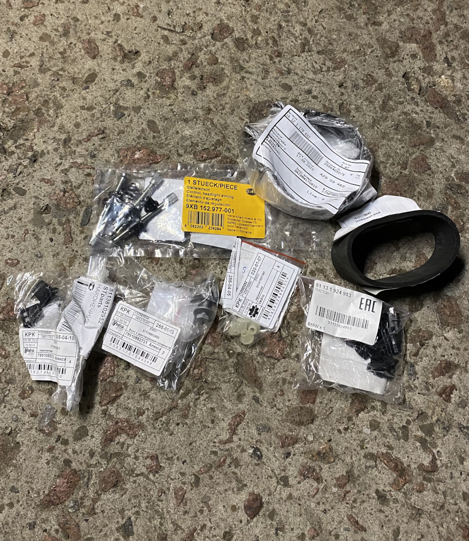 4. Различная мелочевка для будущих работ с автомобилем — BMW 5 series ...